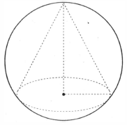 Perhatikan gambar berikut. Di dalam bola yan...