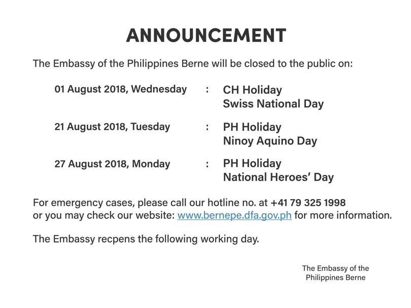 Read the announcement below to answer the question...