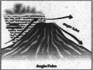 Perhatikan gambar angin berikut ini! Deskrip...